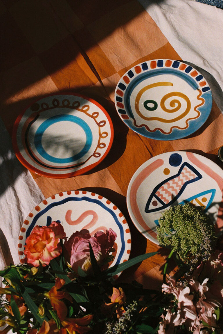 SUMMER PLATES – SET OF 4 | LRNCE